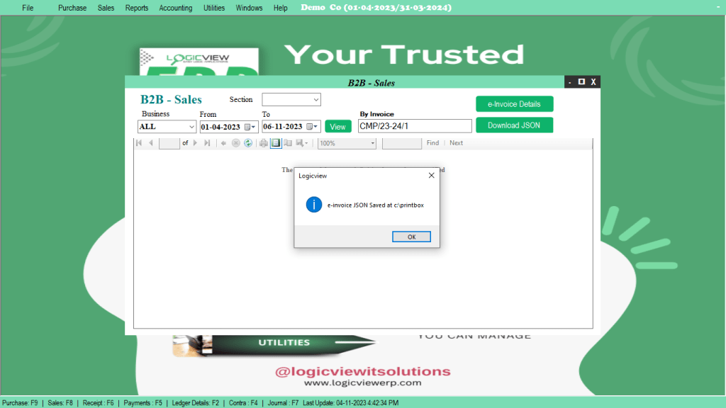 What is e invoice? - Logicview ERP Billing Software